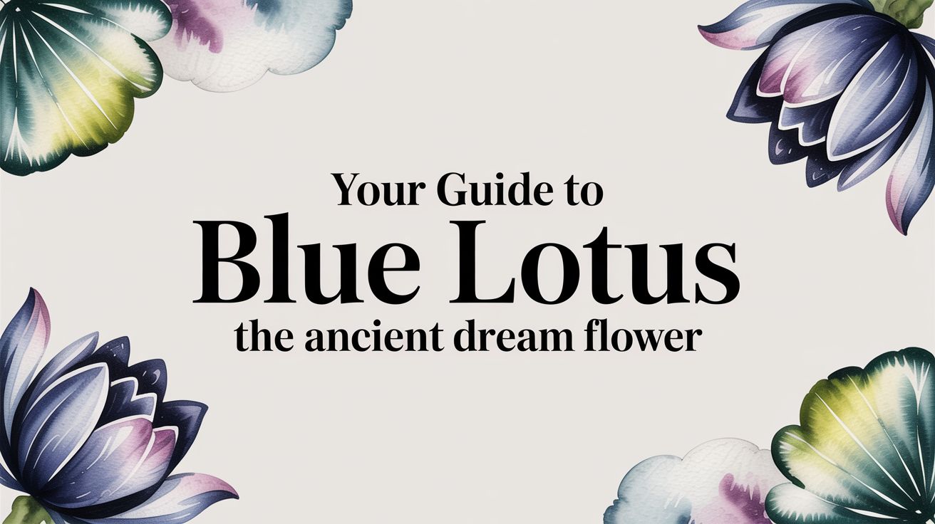 Your Guide to Blue Lotus the Ancient Dream Flower – Wellness Apothecary